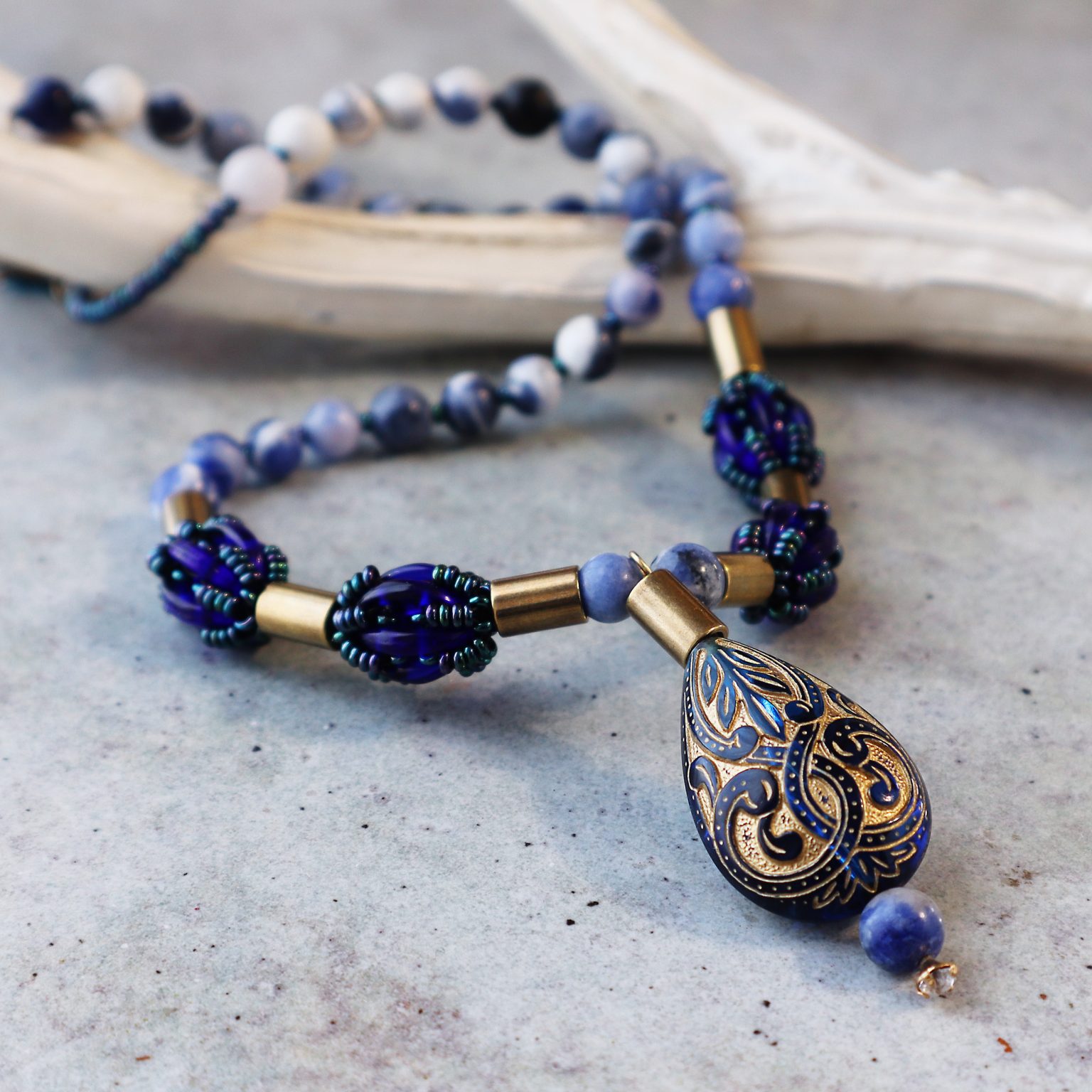 Messy Wrap Drop Dangle Bracelet Video Tutorial