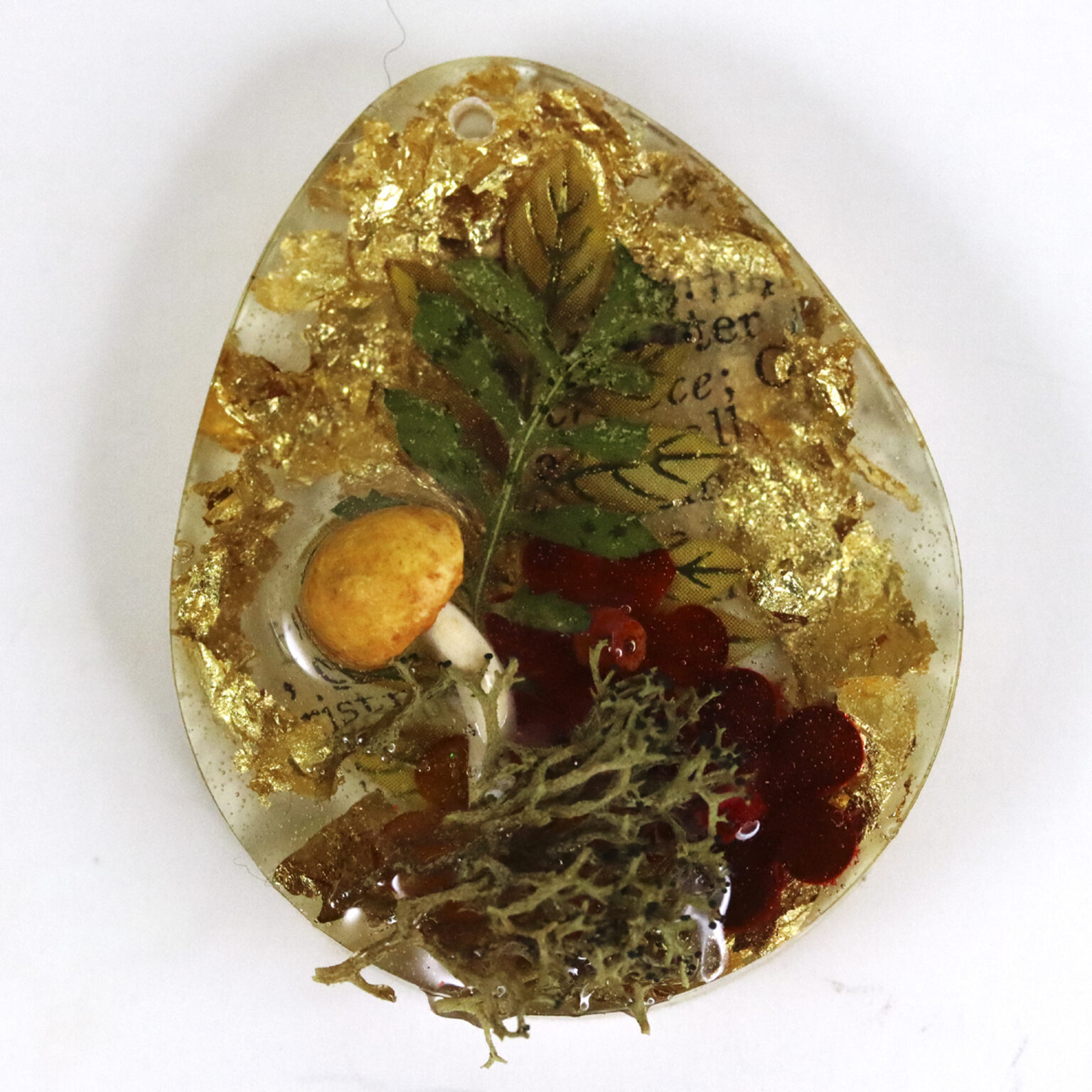 Step-by-Step Resin Fall Jewelry Tutorial with Mixed Media Techniques
