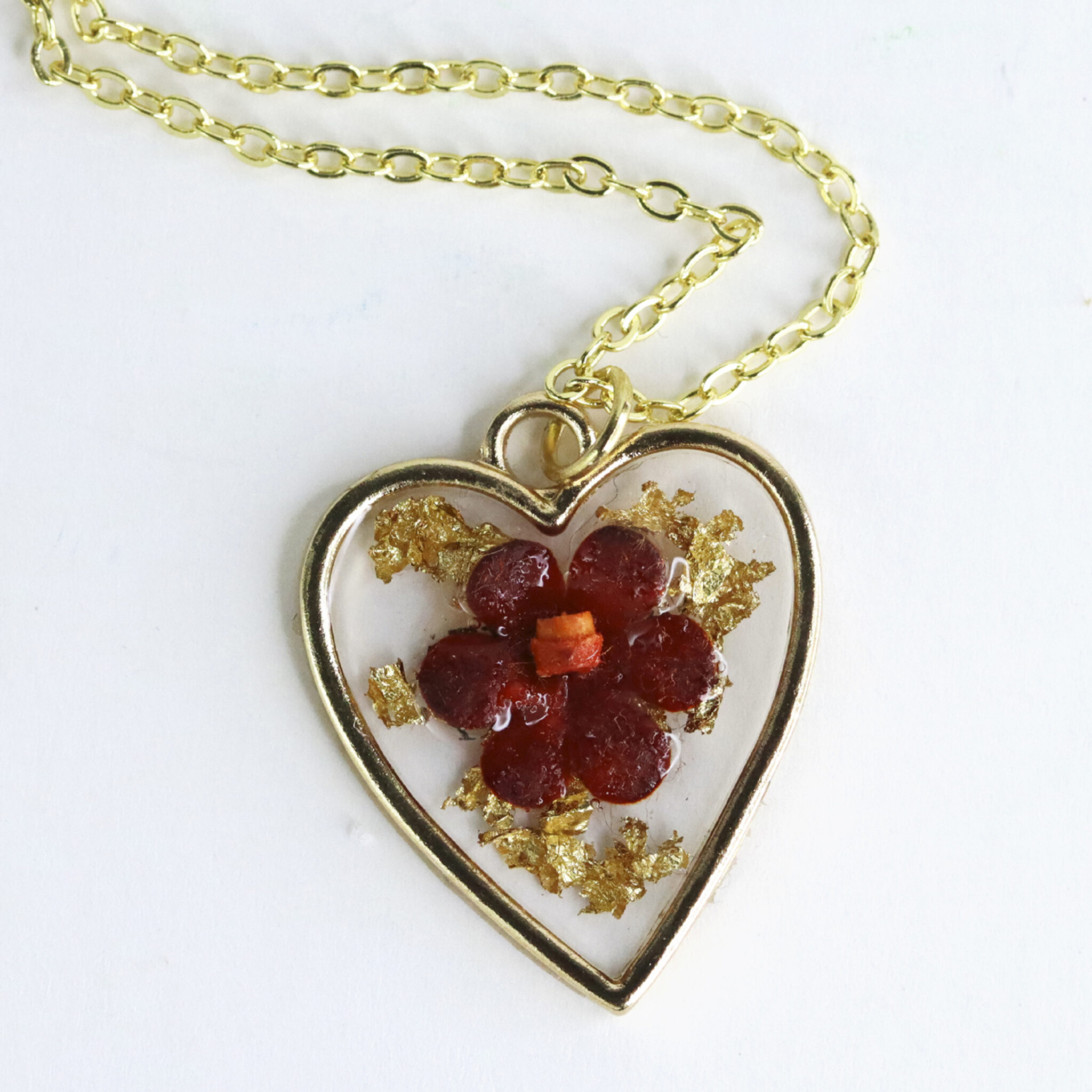 Step-by-Step Resin Fall Jewelry Tutorial with Mixed Media Techniques